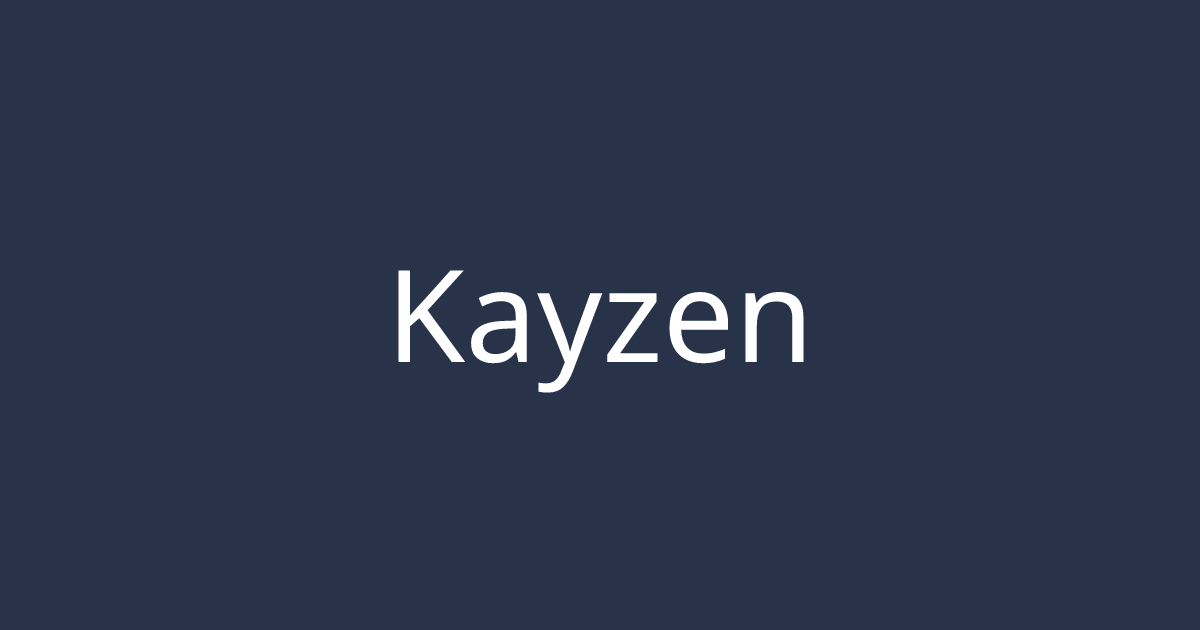 Meet the MGA: Kayzen Specialty - Kayzen